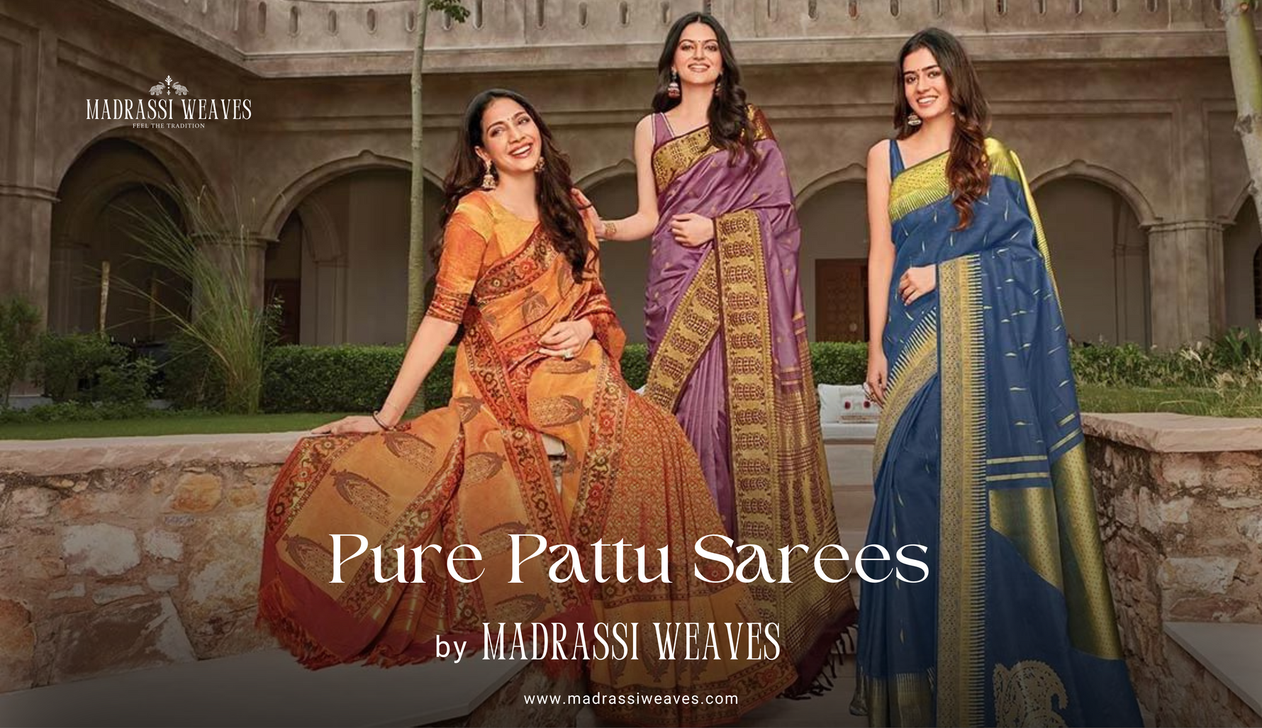 Buy Kanjeevaram Pure Silk & Cotton Sarees at Best Price – Madrassi Weaves